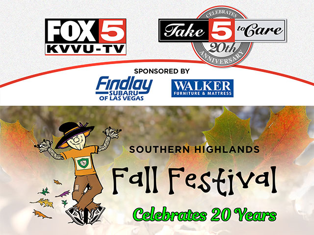 FOX5’s Take 5 to Care - Southern Highlands Fall Festival - Nevada ...